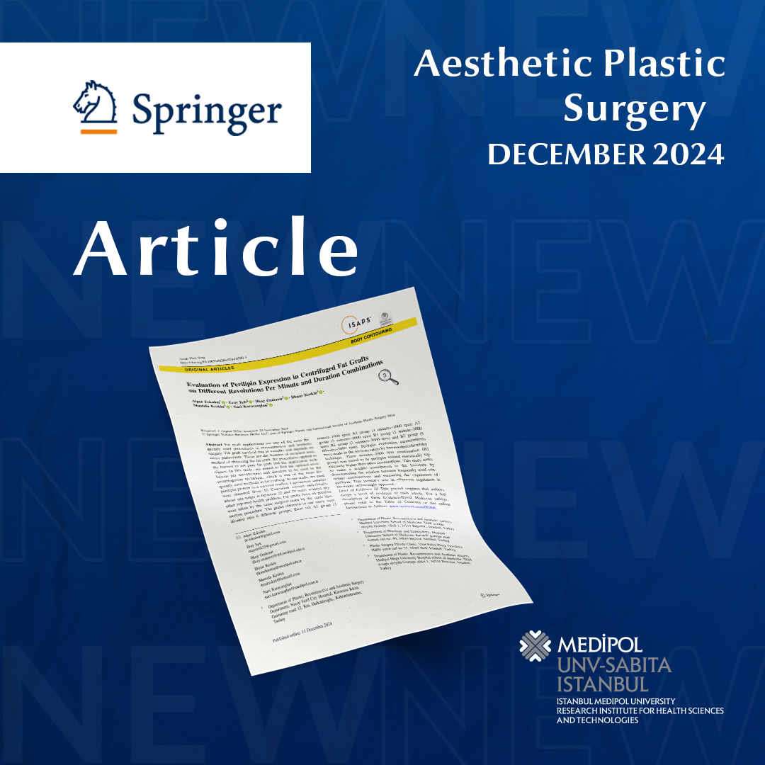 Article / Aesthetic Plastic Surgery - Medipol Sabita