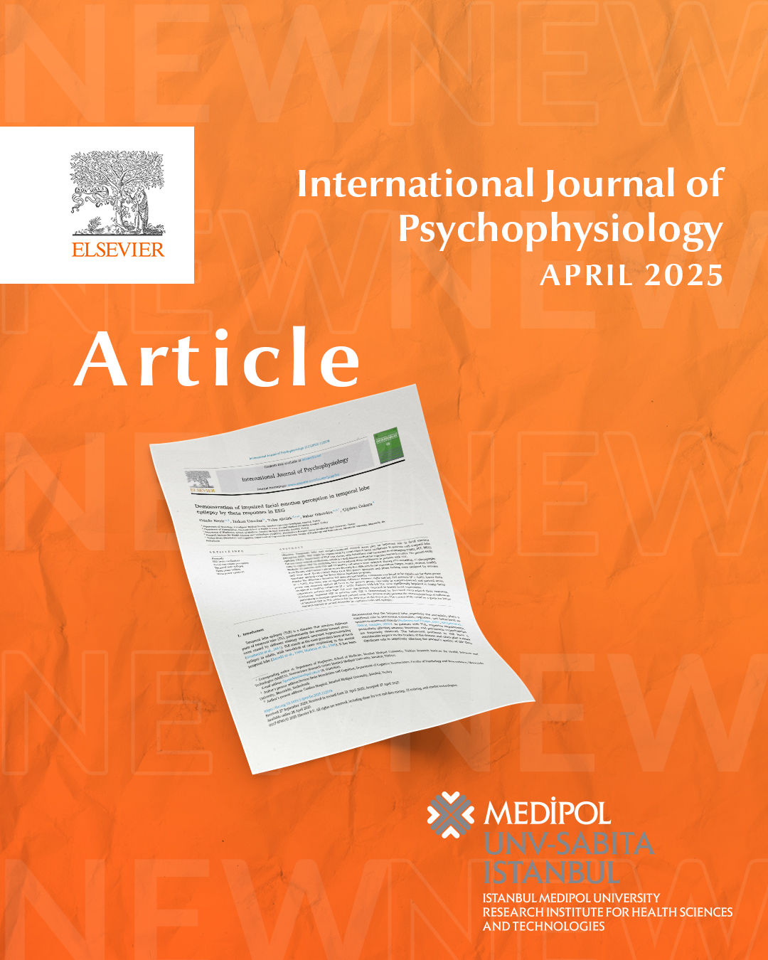 Article / International Journal of Psychophysiology - Medipol Sabita