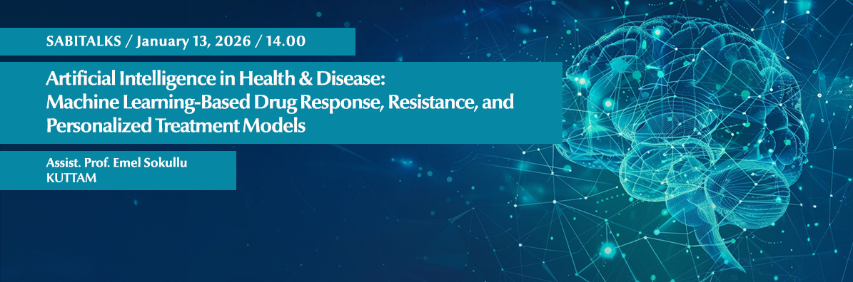 SABITALKS / Artificial Intelligence in Health & Disease: Machine ...